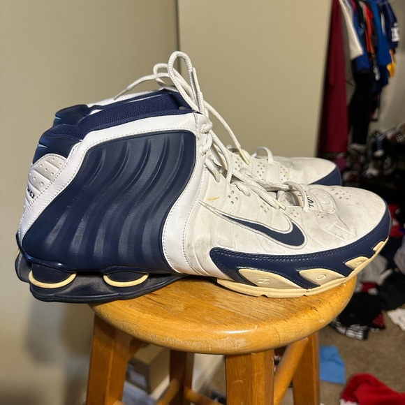 Nike | Shoes | Vintage Nike Shox Lethal Tb Blue White 205 Size 55 ...